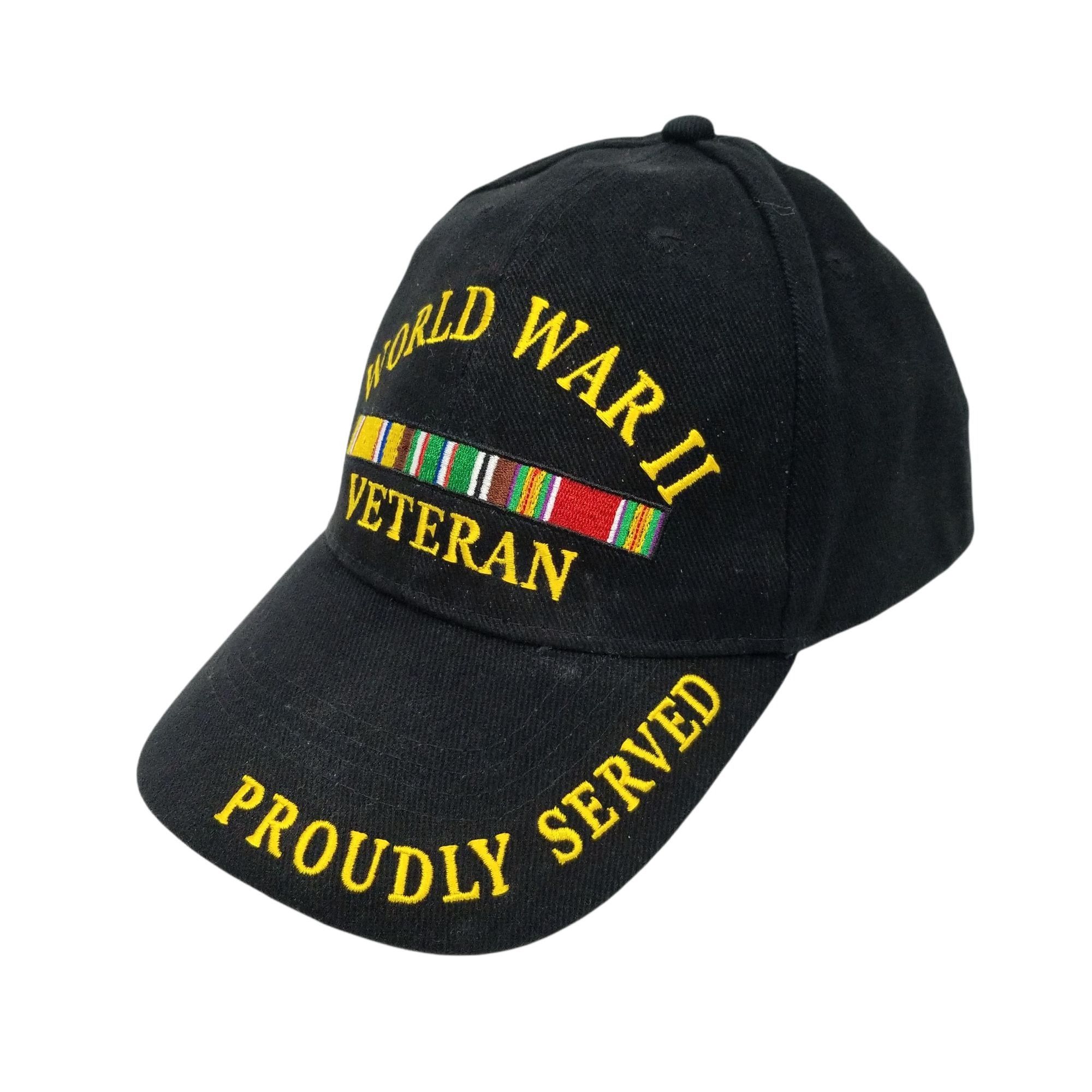 Other World War II Veteran Cap Hat Proudly Served Tuck Strap | Grailed