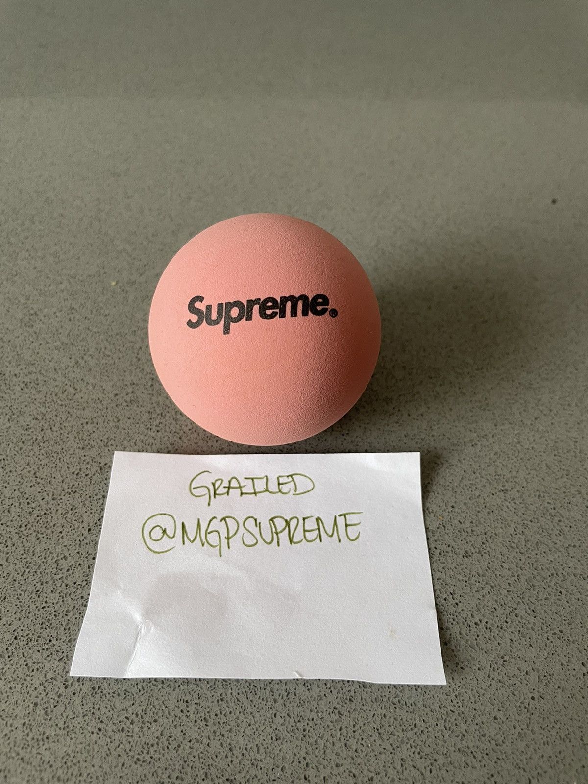 Supreme Pink supreme Sky Bounce Handball | Grailed