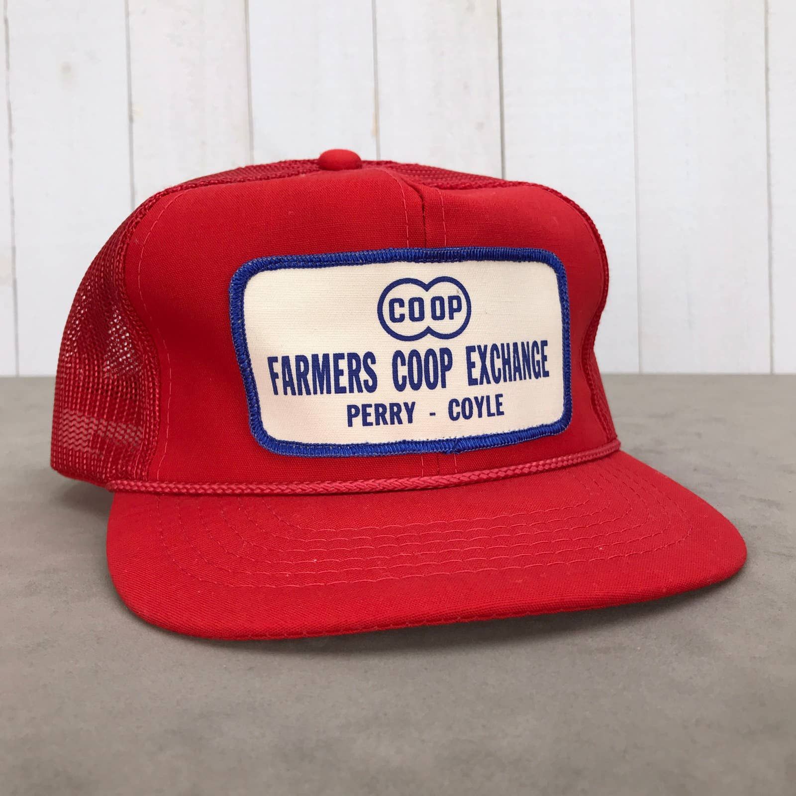 Vintage Farmer's Co-op Exchange vintage '80s mesh rope hat | Grailed