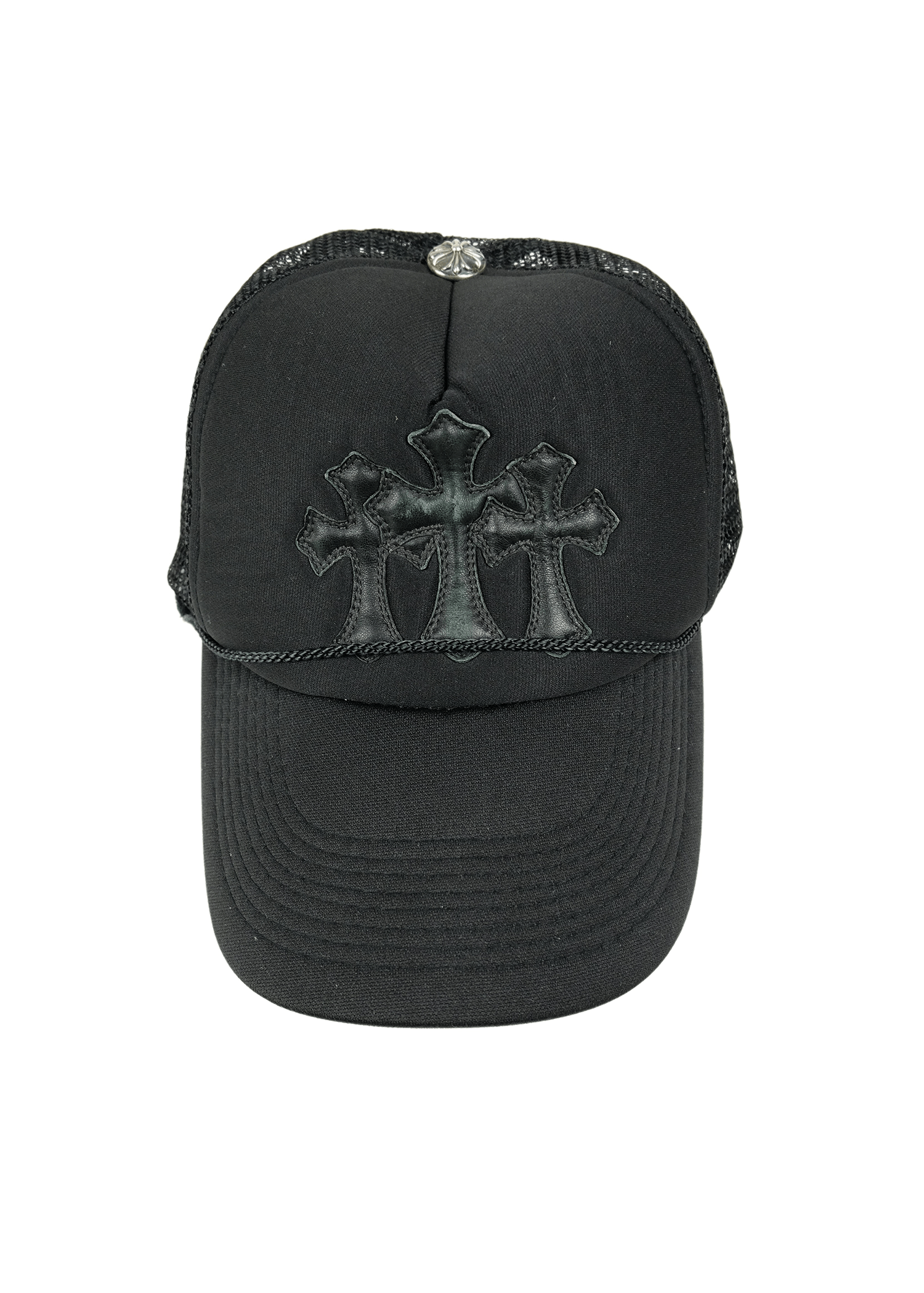 Chrome Hearts BLACK FRIDAY Triple Cross Trucker Hat | Grailed