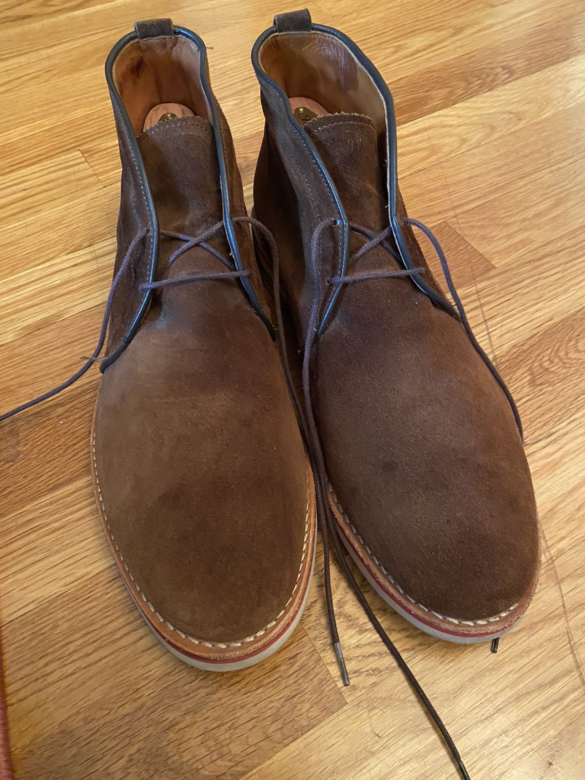 Allen Edmonds Allen Edmonds Nomad Snuff Suede Chukka Boot Brown | Grailed