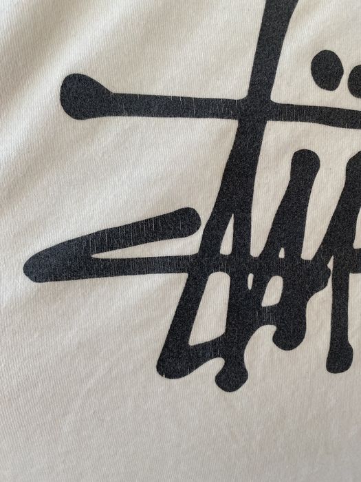Vintage Vintage Stussy T Shirt Back print Travis Scott style | Grailed