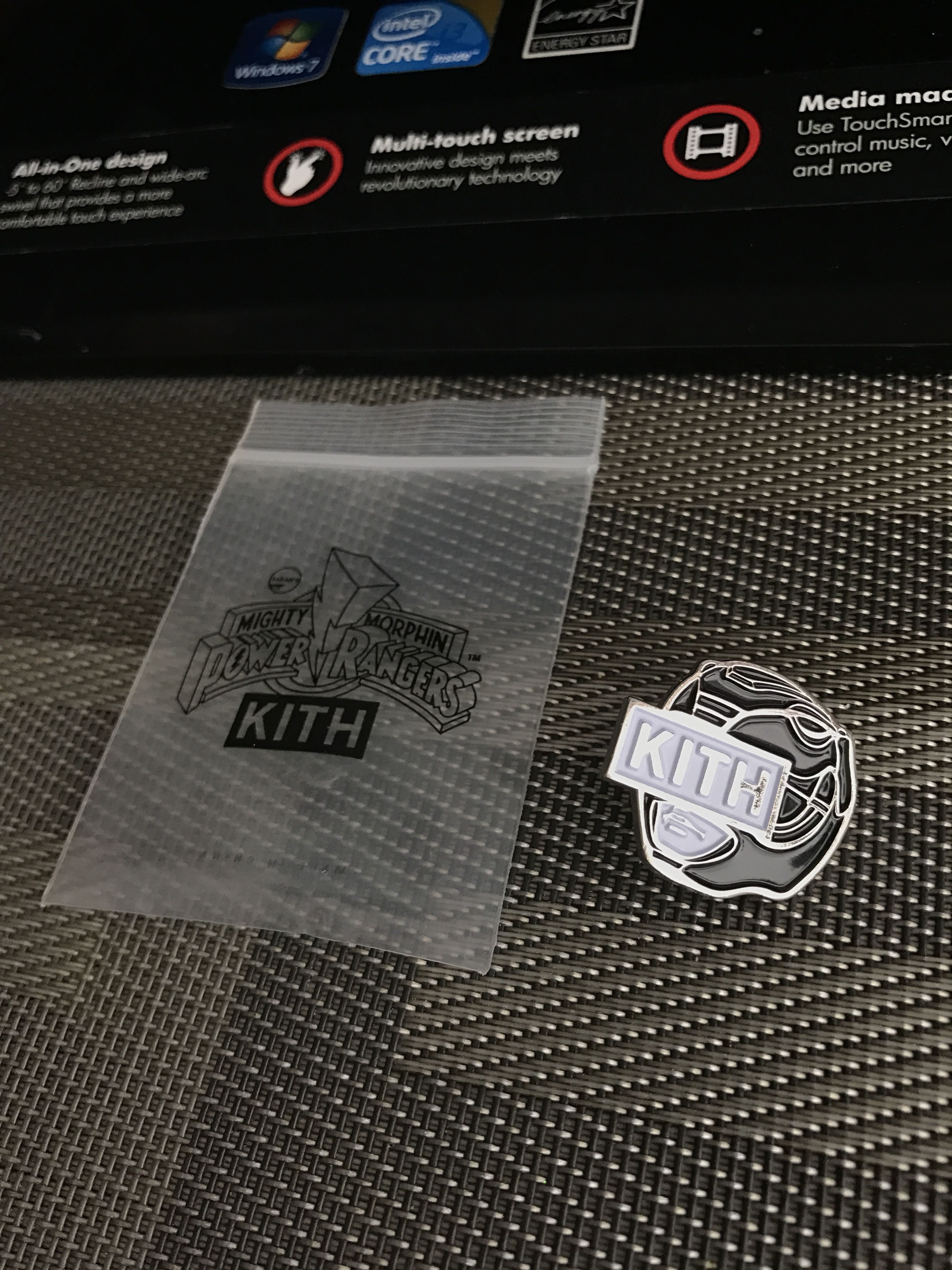 Kith KITH NYC Power Rangers Black Pin | Grailed