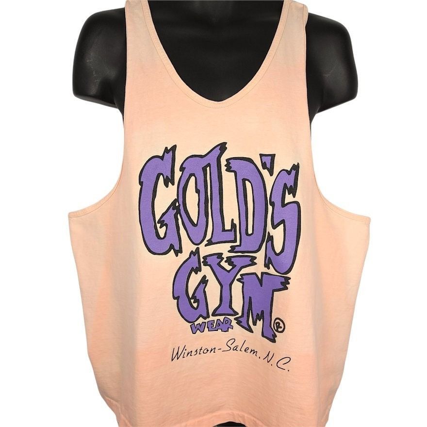 Vintage Golds Gym Tank Top Vintage 90s Work Out Bodybuilding | Grailed