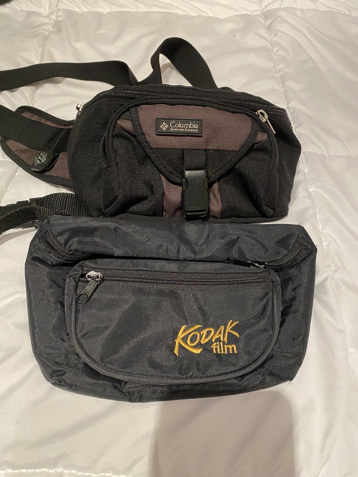 Columbia × Kodak × Vintage Kodak film & Columbia Fanny packs/ cross ...