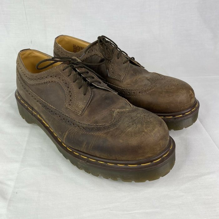 Dr. Martens Dr. Doc MARTENS 3989 Brogue Wingtip Platform Shoes | Grailed