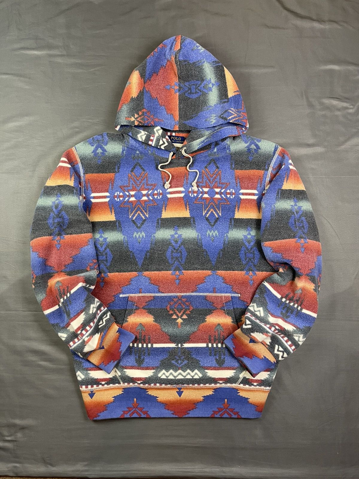 Polo Ralph Lauren Polo Ralph Lauren Southwestern Aztec Beacon Print Hoodie XL | Grailed