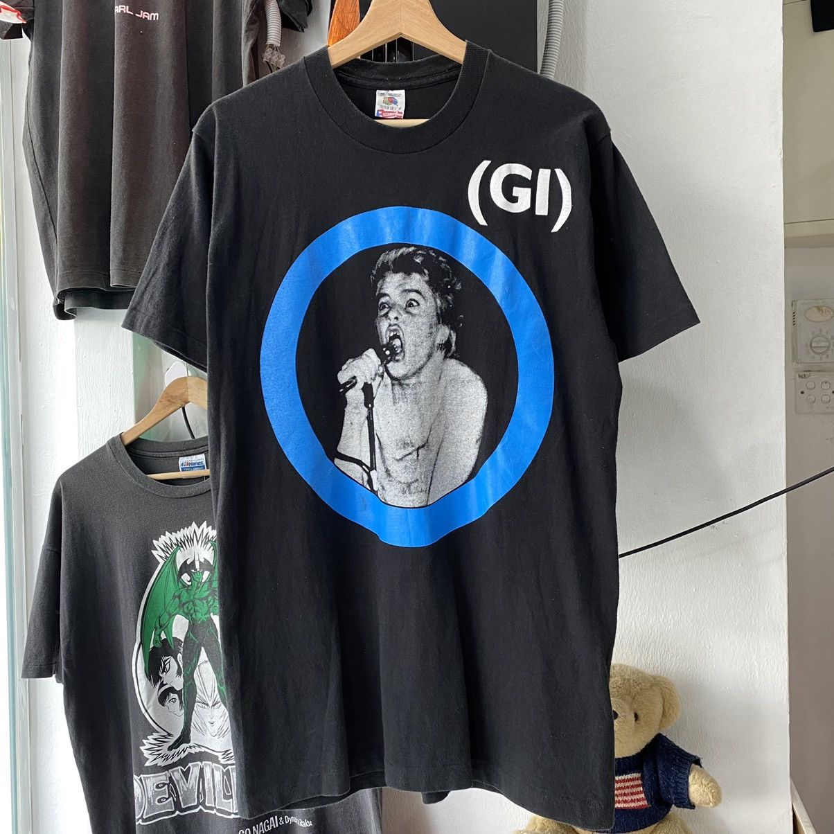 Band Tees × Vintage 1989 Single Stitch The Germs (GI) Vintage Punk Tee ...