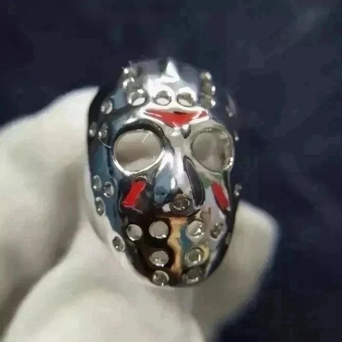 Custom × Jewelry Friday the 13th Jason Voorhees Ring Silver Rings All ...