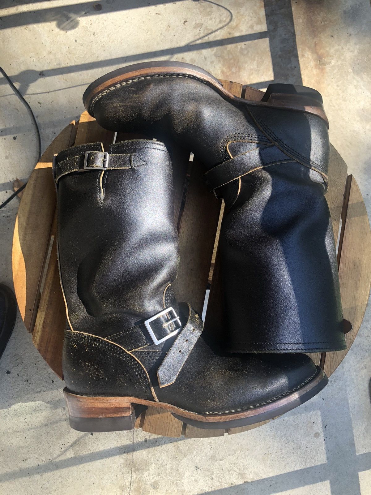 WESCO “Knuckle Dragger” Olive Waxed Flesh | Grailed