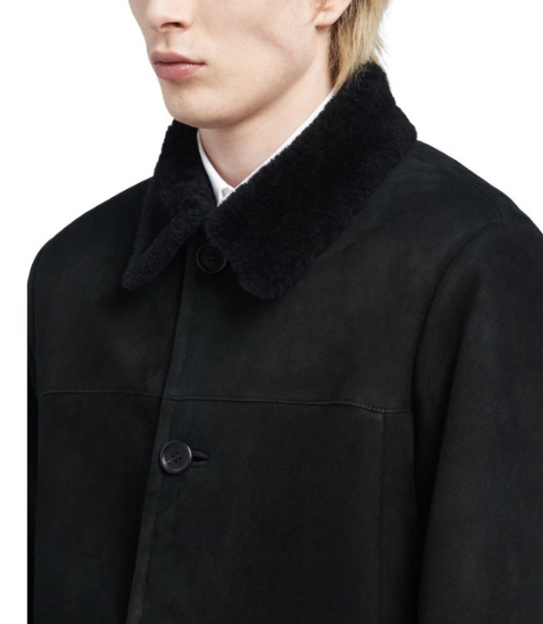 Prada Brand New, Suede Sheepskin Coat - 1 DAY SALE | Grailed