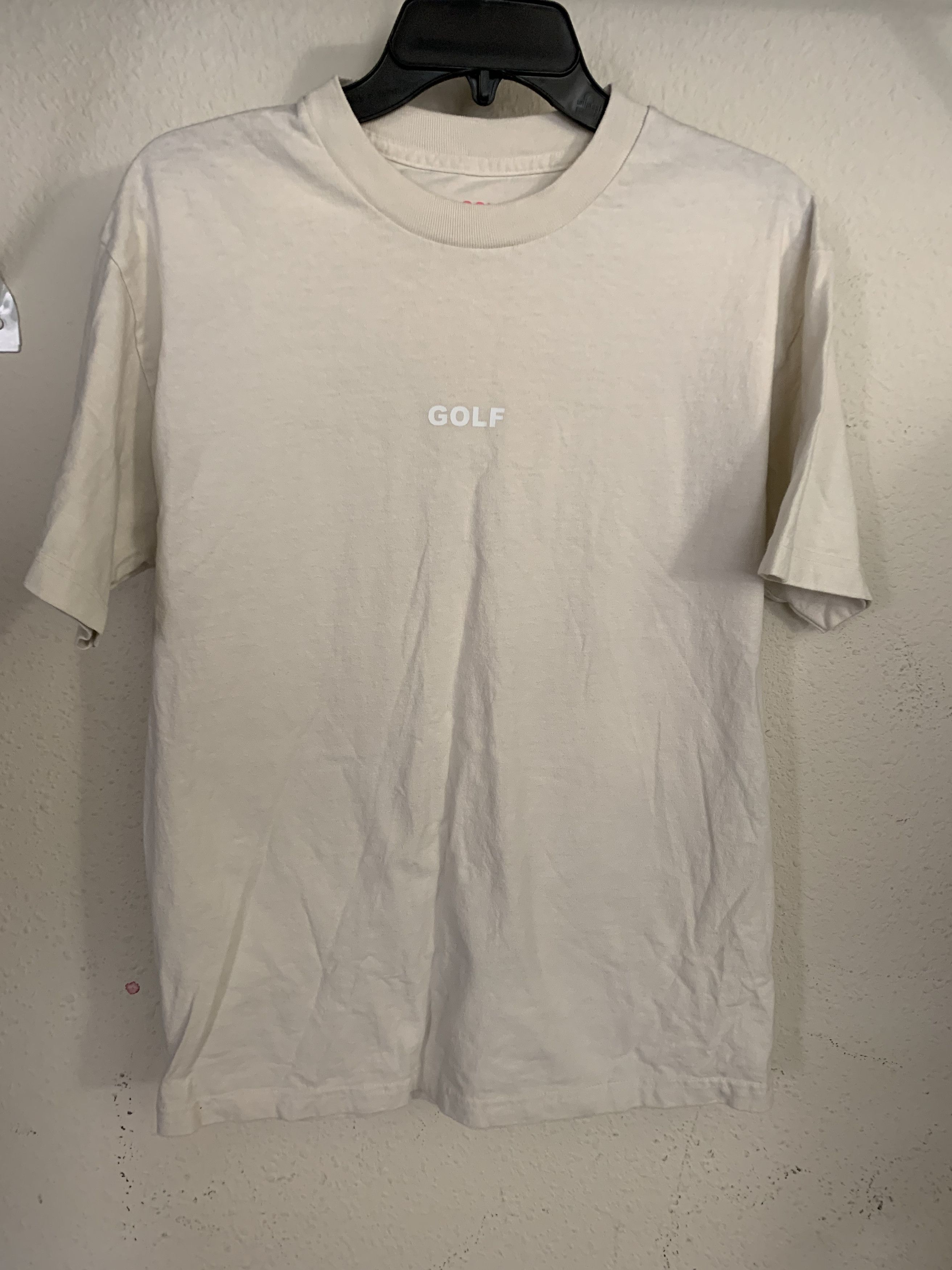 Golf Wang Golf Tee Beige (M) | Grailed