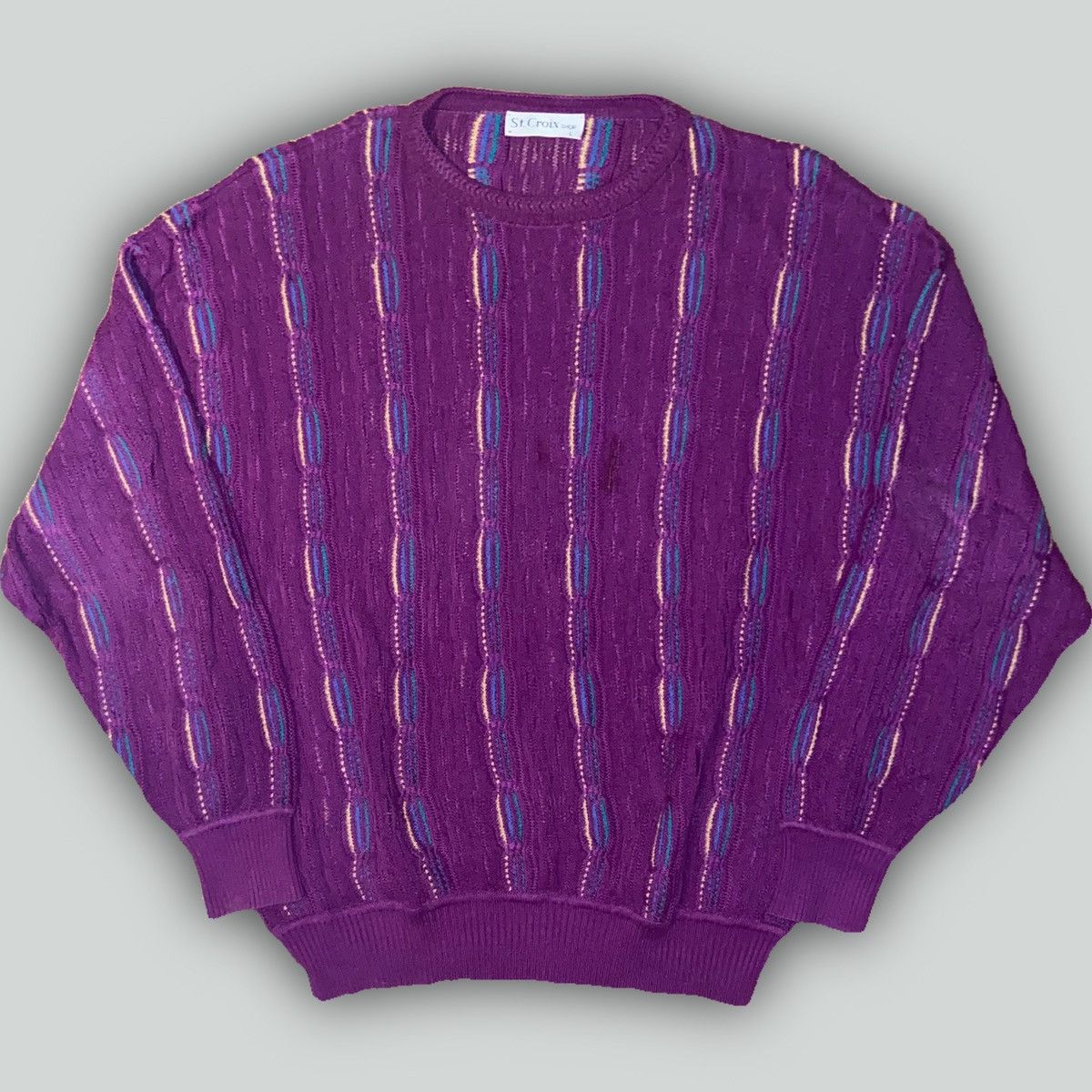 Streetwear × Vintage Vintage Bootleg Coogi Sweater | Grailed