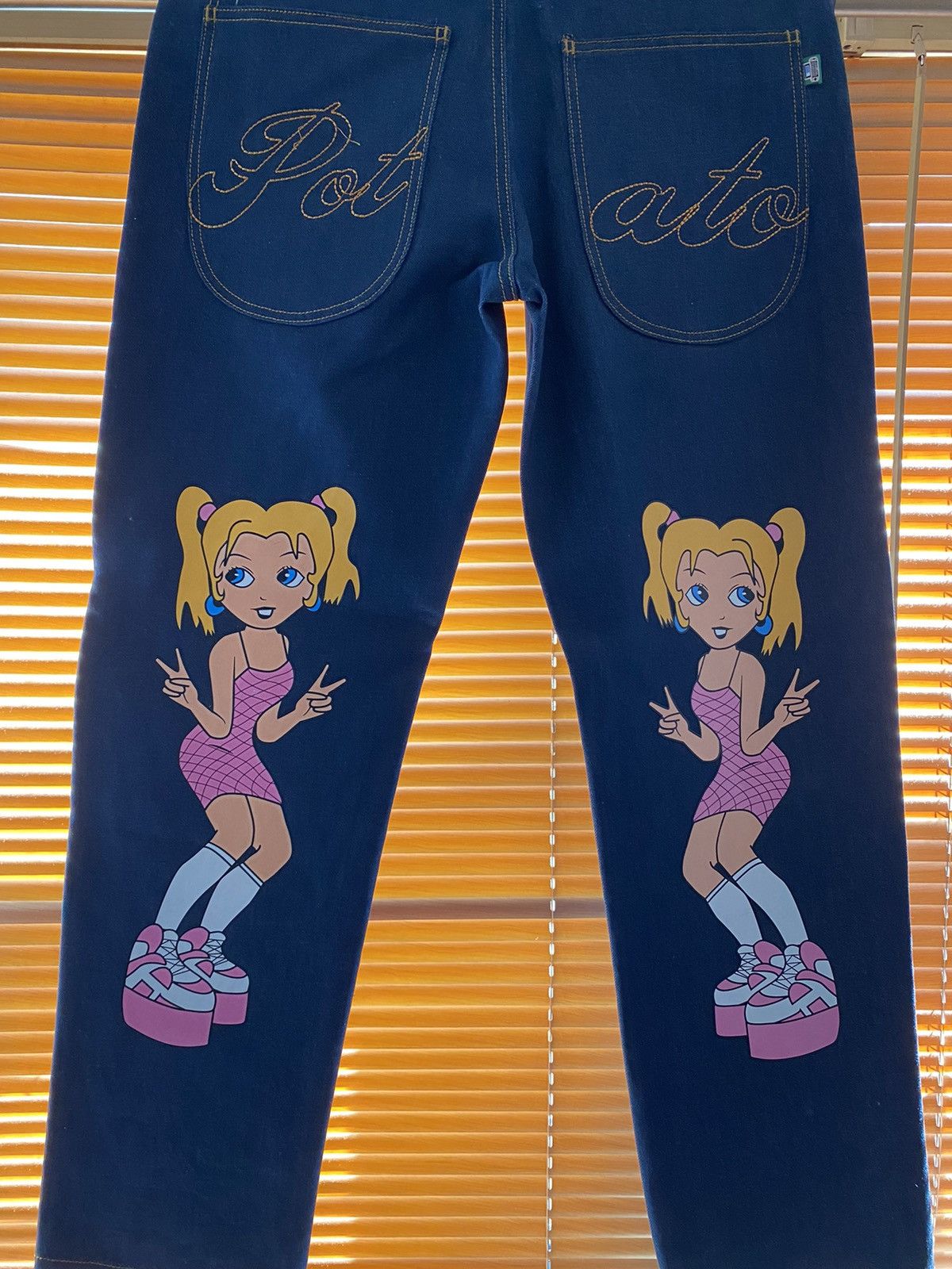 Imran Potato Imran Potato Anime Treeshy Jeans | Grailed