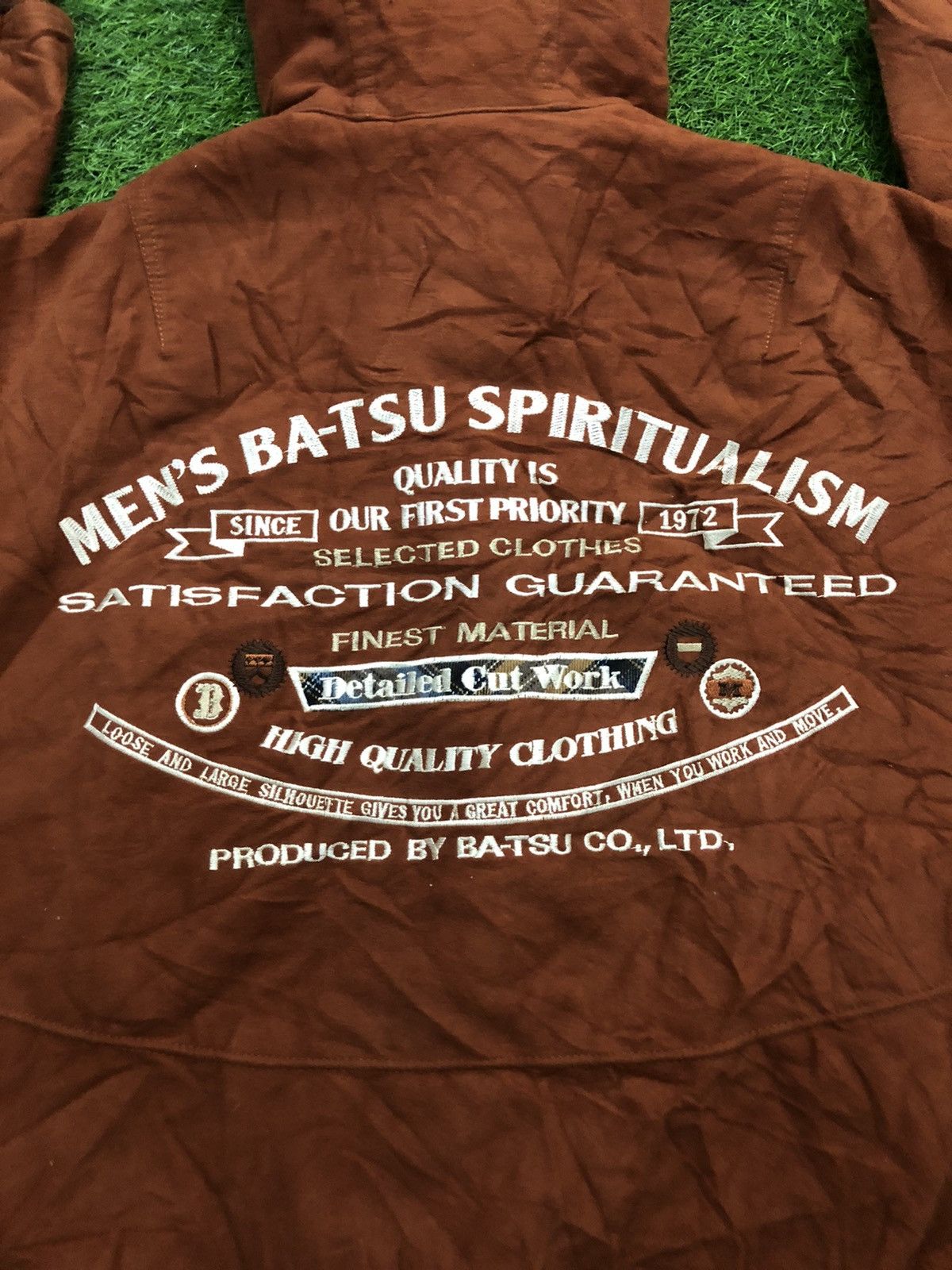 Bomber Jacket × Varsity × Vintage Men’s Ba-tsu Wool Bomber Varsity ...