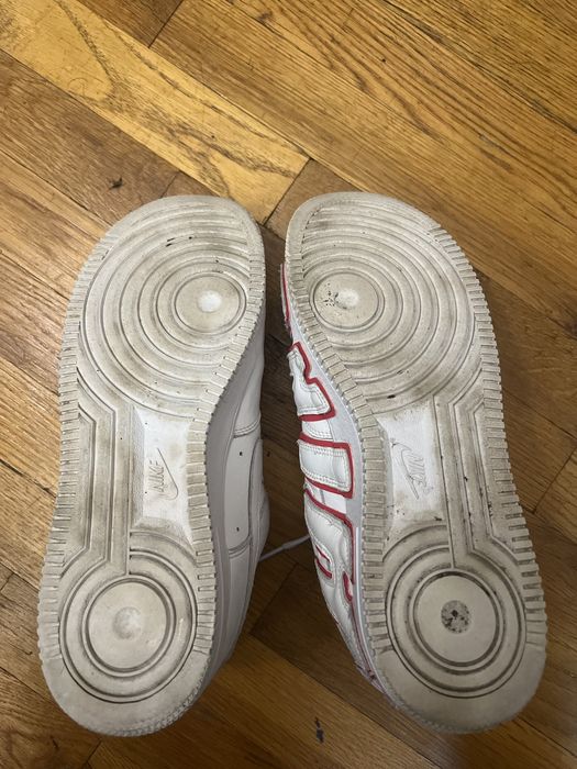 Nike CPFM Air Force 1 Red | Grailed