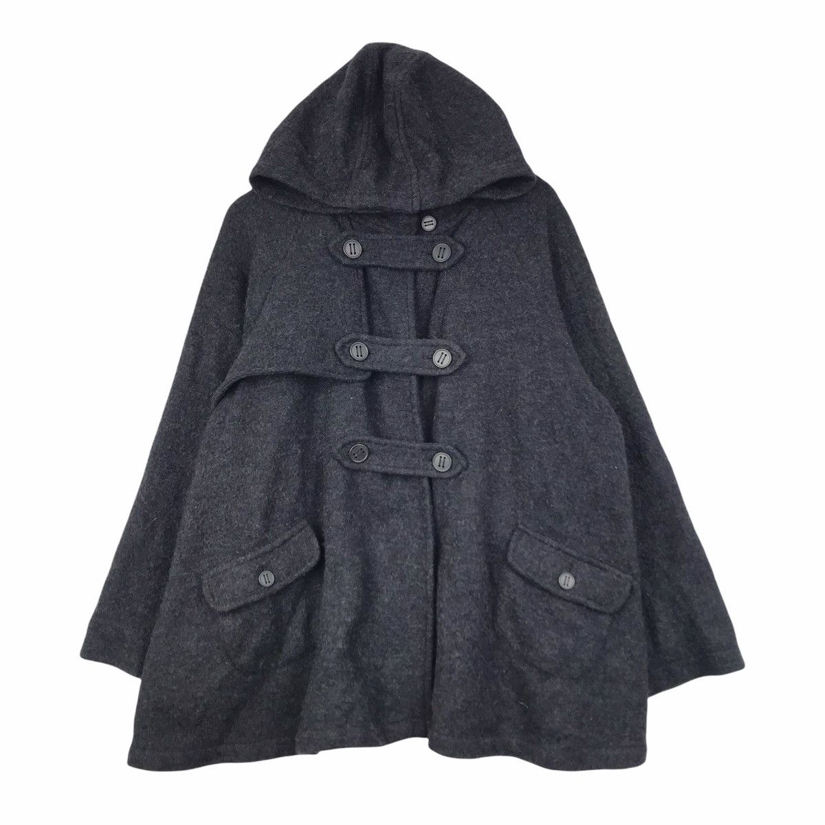 Vintage Vtg 45 RPM STUDIO JAPAN Cape Hoodie Jacket Windbreaker | Grailed