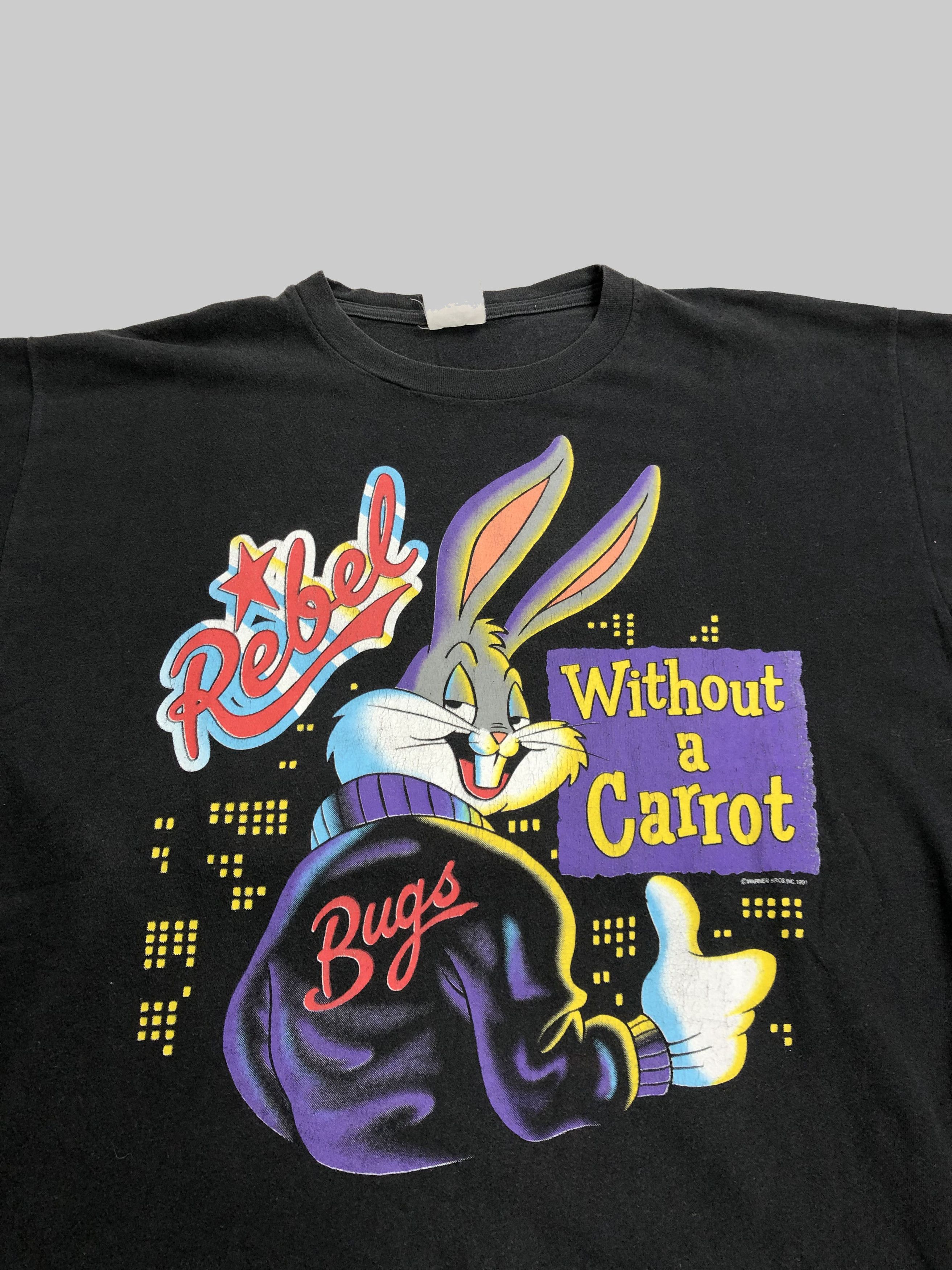 Cartoon Network × Vintage × Warner Bros Vintage 1991 Bugs Bunny Rebel ...