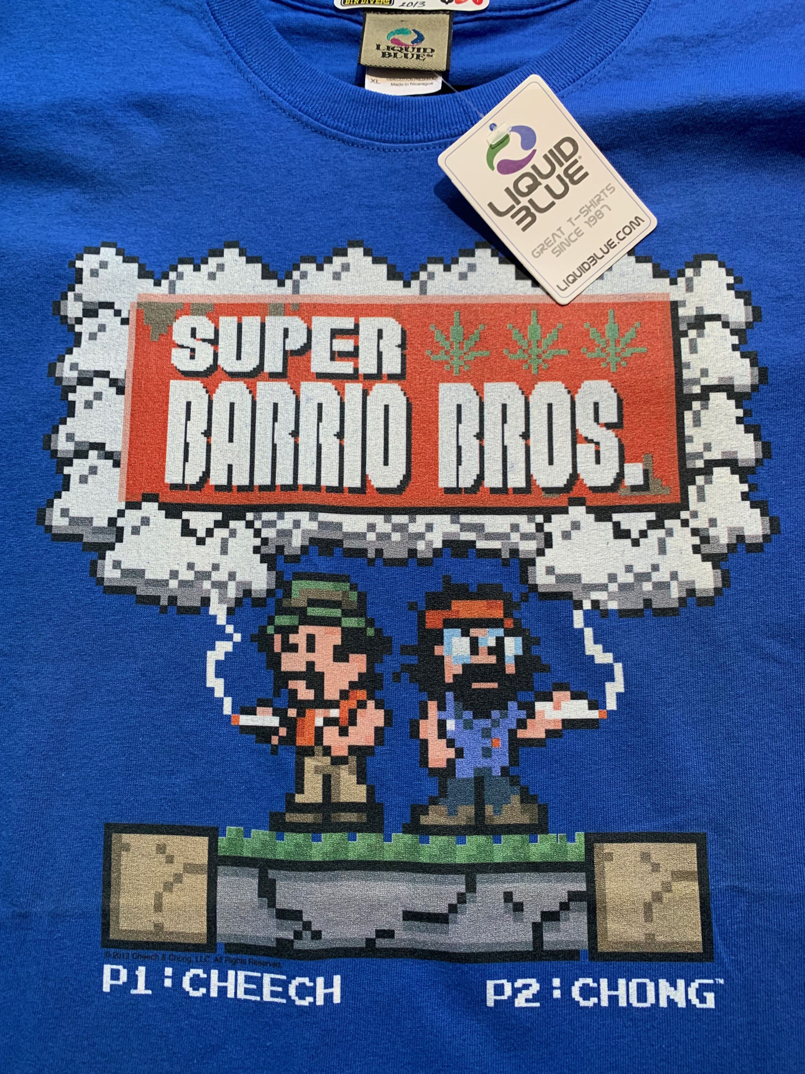 Liquid Blue × Movie CHEECH & CHONG SUPER BARRIO BROTHERS LIQUID BLUE ...