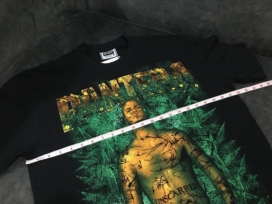 Band Tees Pantera Double Side Back Marijuana Bootleg Single Stitch ...