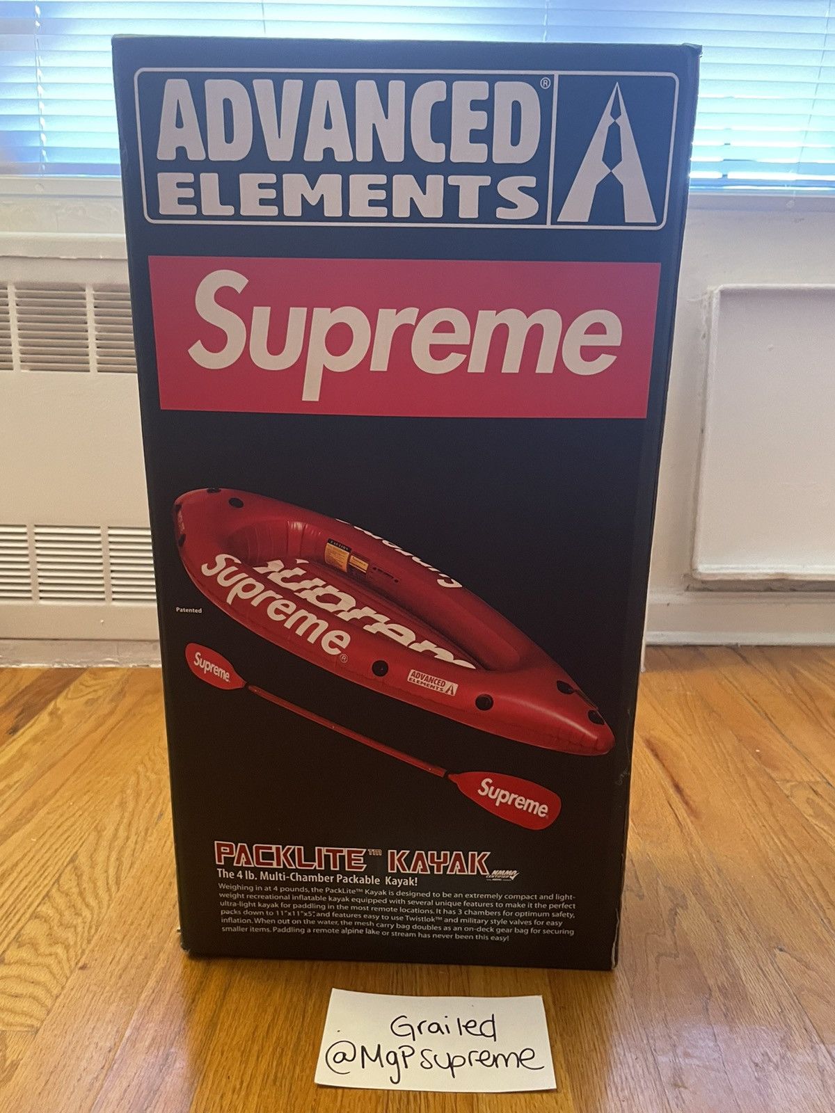 Supreme Advanced Elements Packlite Kayak | Grailed