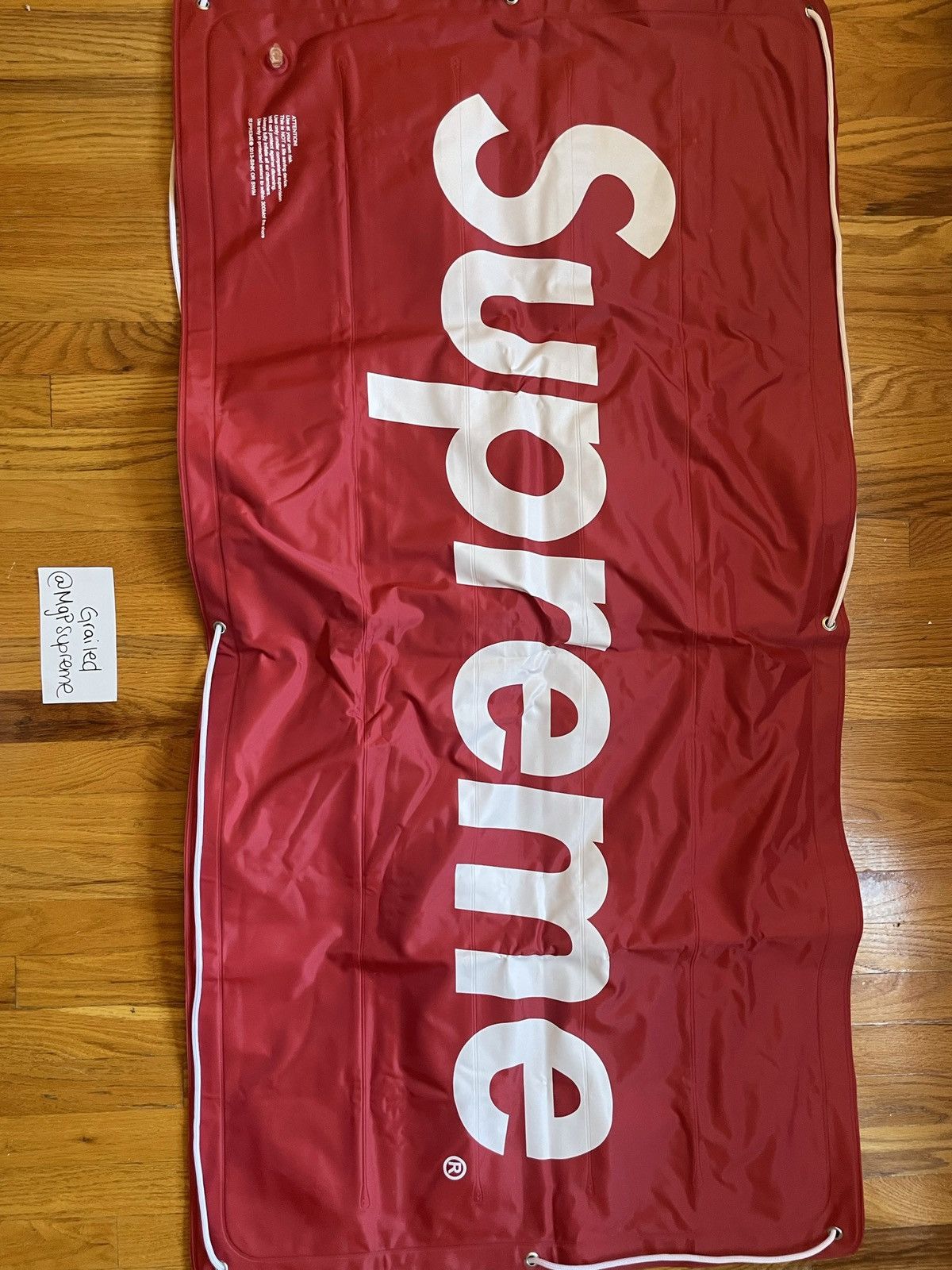 Supreme SS13 Supreme Inflatable Raft Red Box Logo | Grailed