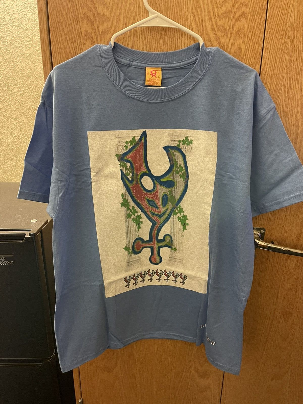 Drain Gang × Sad Boys Bladee Excelsior Temple Sprite Tee Size L | Grailed