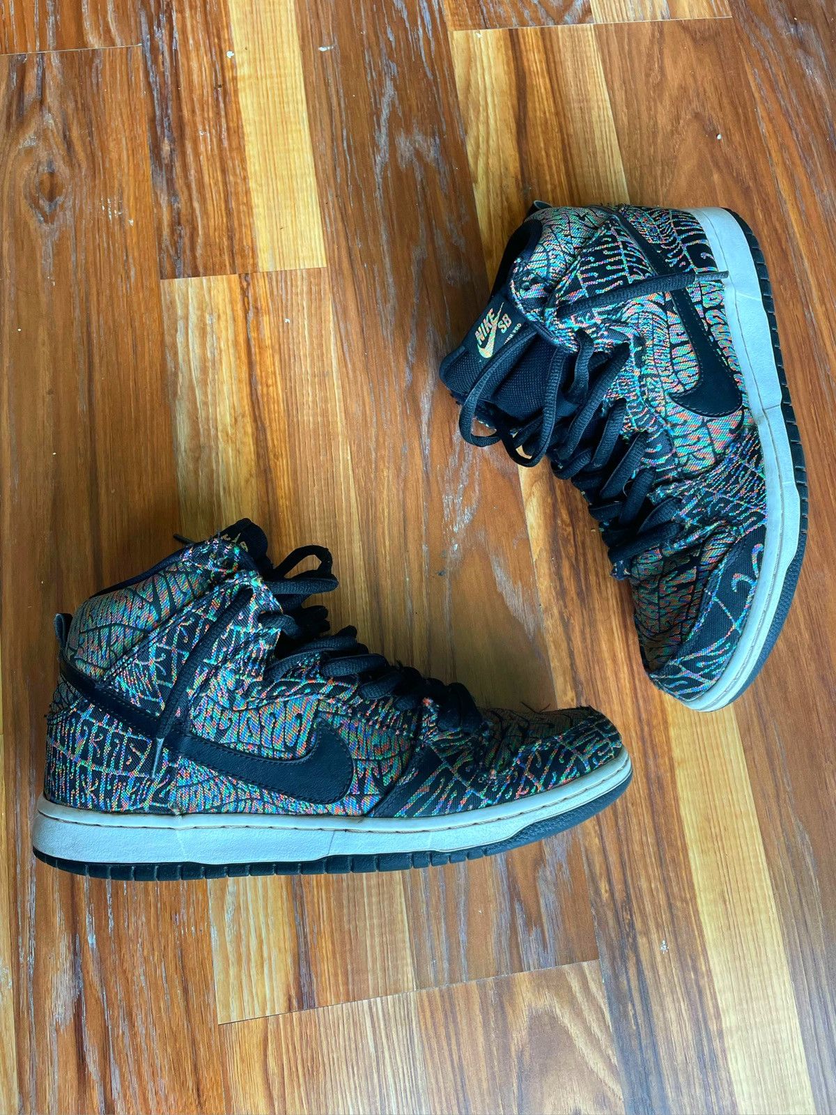 Nike Psychedelic Dunk High Sb Pro | Grailed