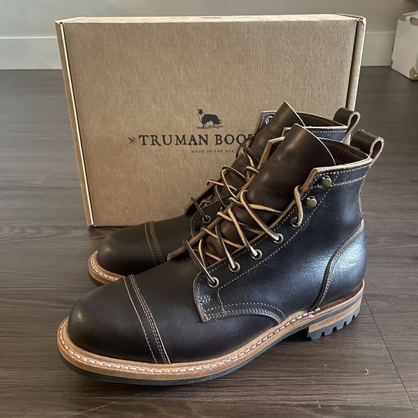 Truman Boot Co Java Waxed Flesh - 79 Last - Structured Toe | Grailed