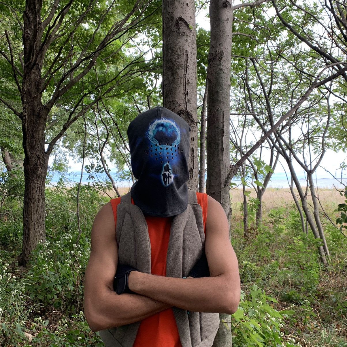 Custom CUSTOM KANYE WEST DONDA MASK | Grailed