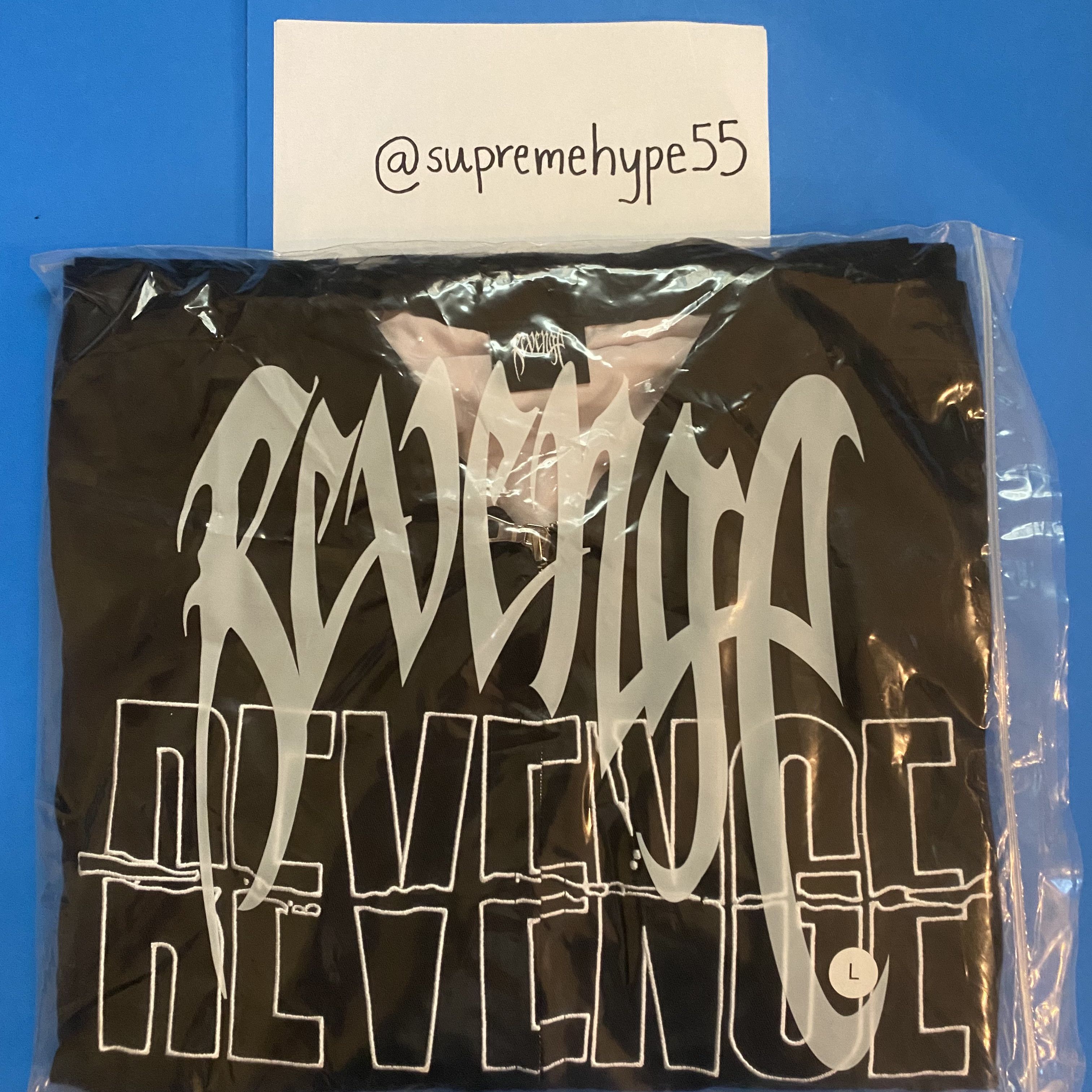 Revenge Revenge Psycho Embroidered Work Jacket Black (L) | Grailed