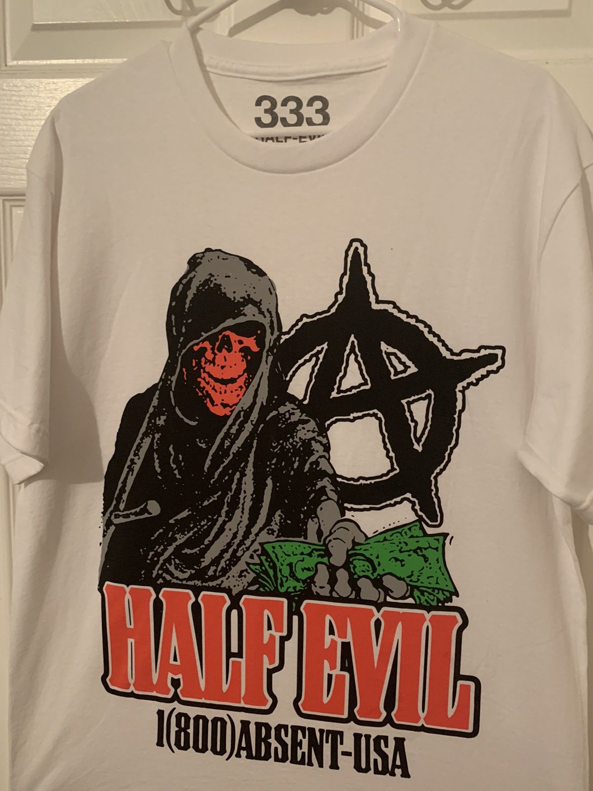 Half Evil Half Evil x Absent 1-800 | Grailed