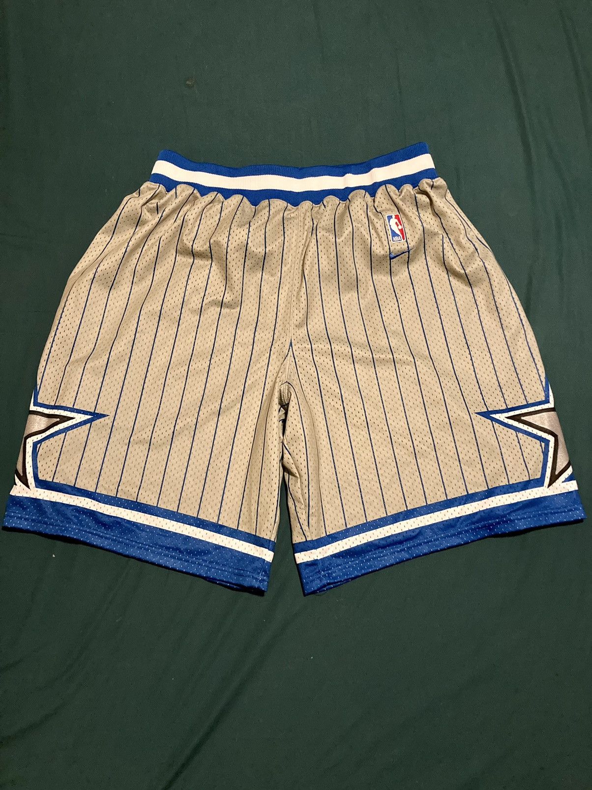 NBA × Nike × Vintage Orlando Magic Game Worn Shorts Nike Authentic ...