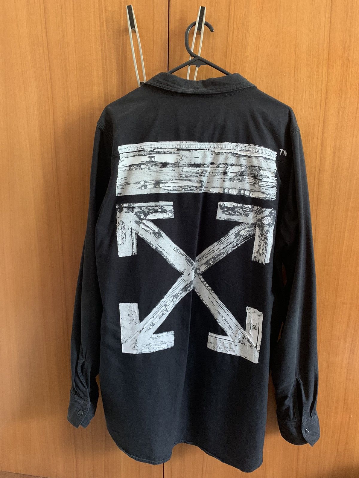 Off-White Off-White seeing things arrows button up long sleeve | Grailed