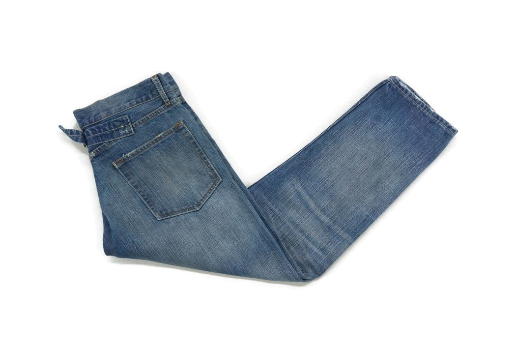 Global Work Global Work Distressed Denim Japanese Brand Pants | Grailed