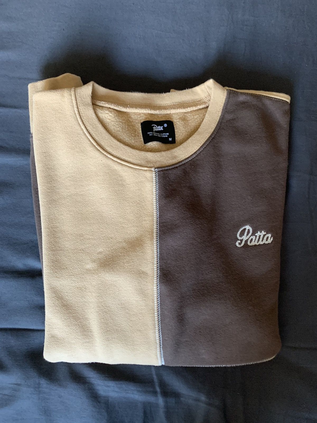 Patta Patta Colour Block Crewneck Sweater | Grailed