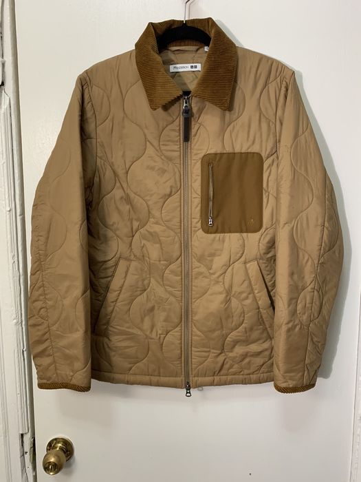 Uniqlo J.W. Anderson Corduroy collar quilted jacket Uniqlo | Grailed