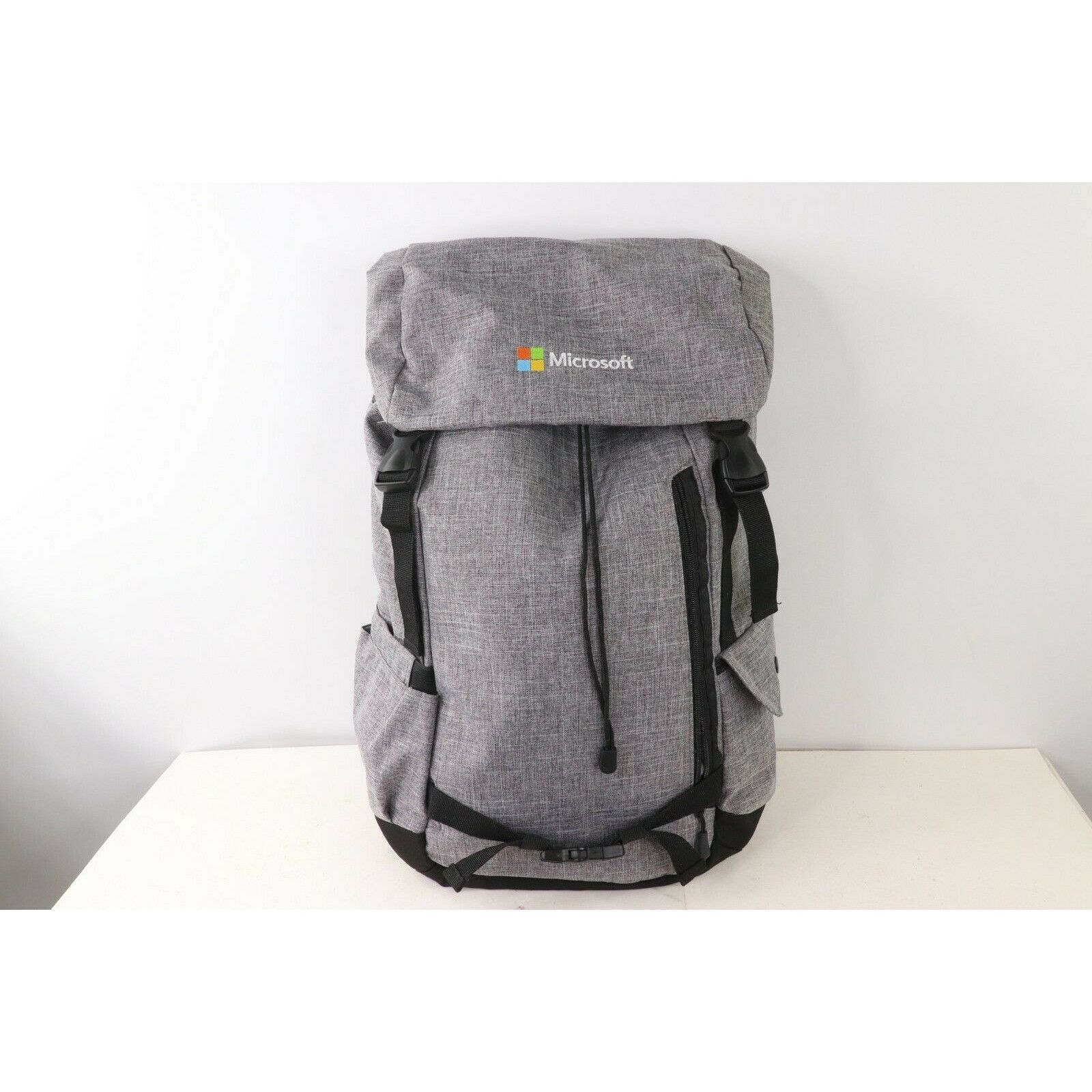 Microsoft Microsoft Computer Top Loader Buckle Flap Backpack Bag | Grailed