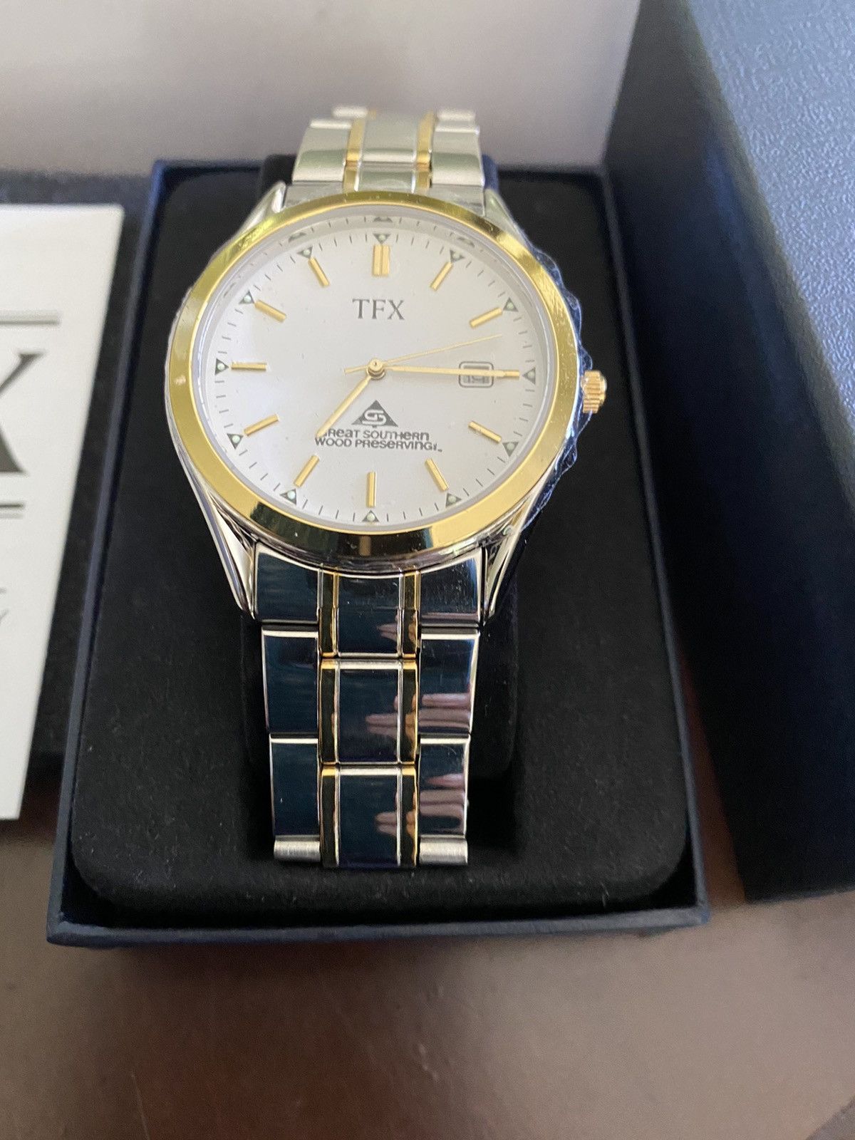 Bulova TFX by Bulova Watch Two Tone Stainless Steel Band | Grailed