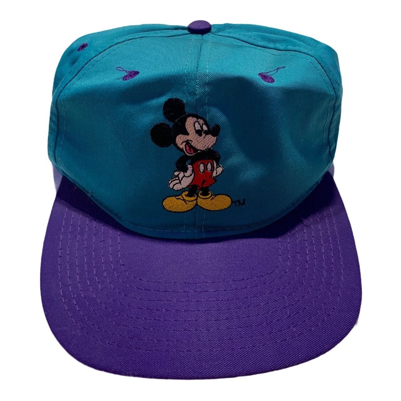 Disney × Mickey Mouse Vintage Turquoise and Purple Mickey Mouse ...