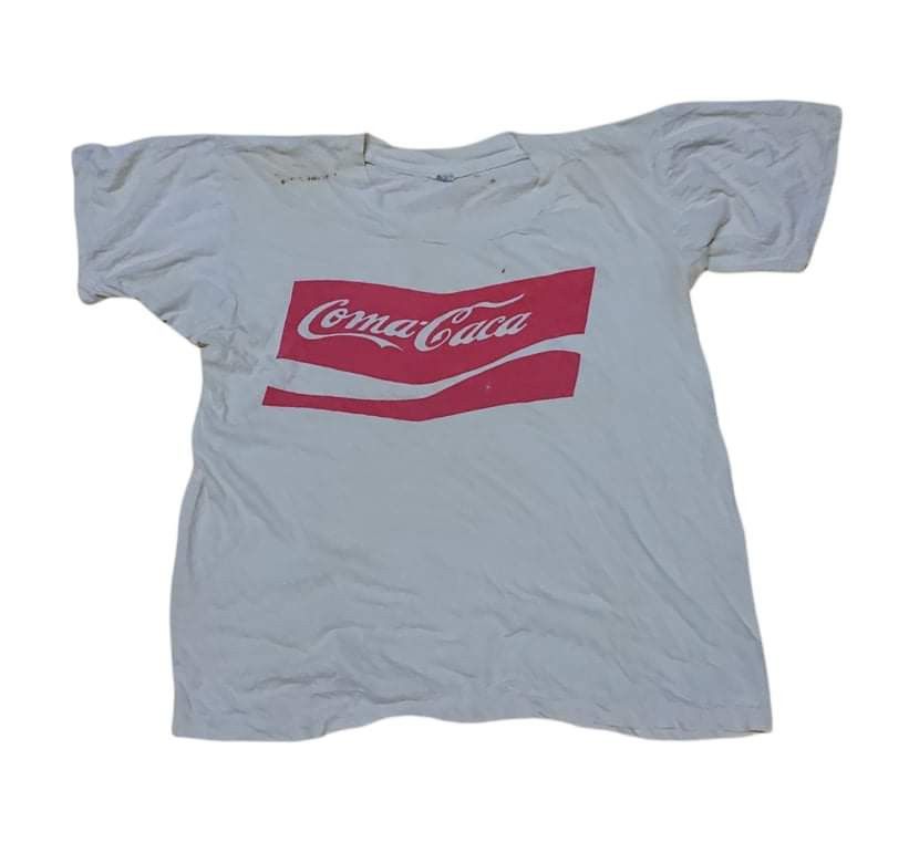 Vintage Rare vintage 70s Coma-Caca shirt coca cola Hermes | Grailed