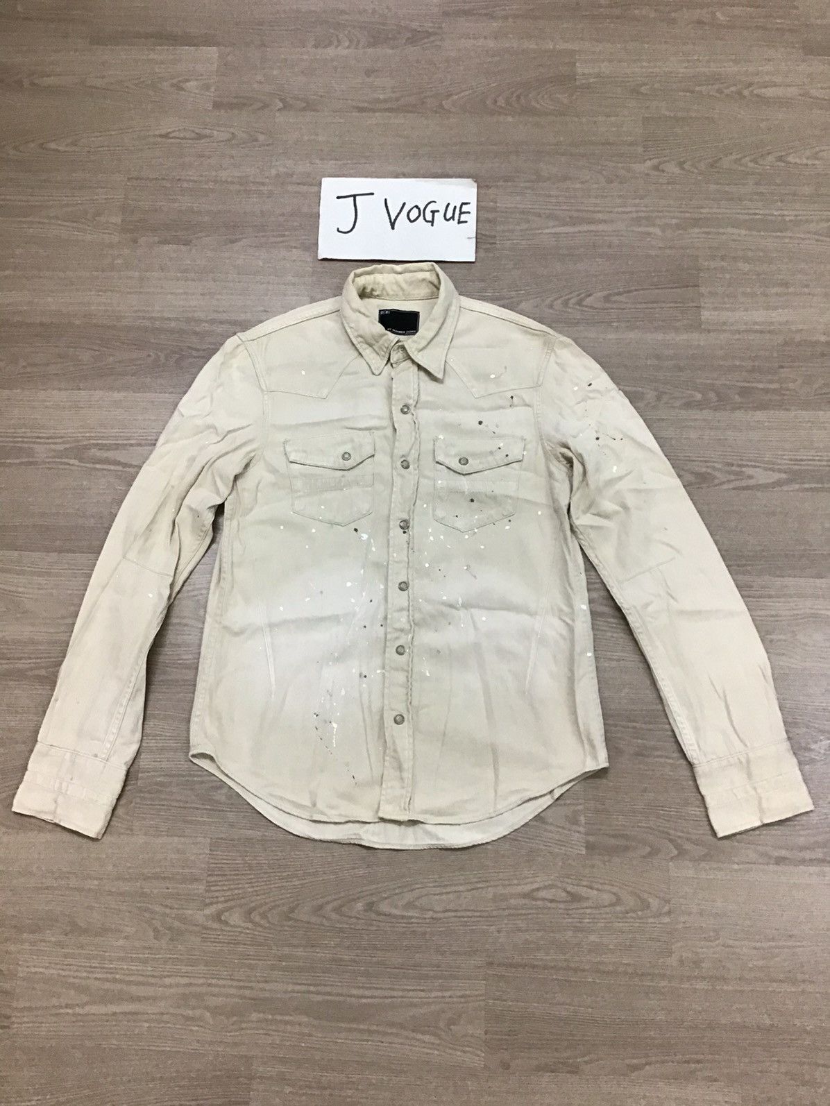 Number (N)ine 🔥🔥🔥Number Nine Musical Note Paint Splatter Shirt | Grailed