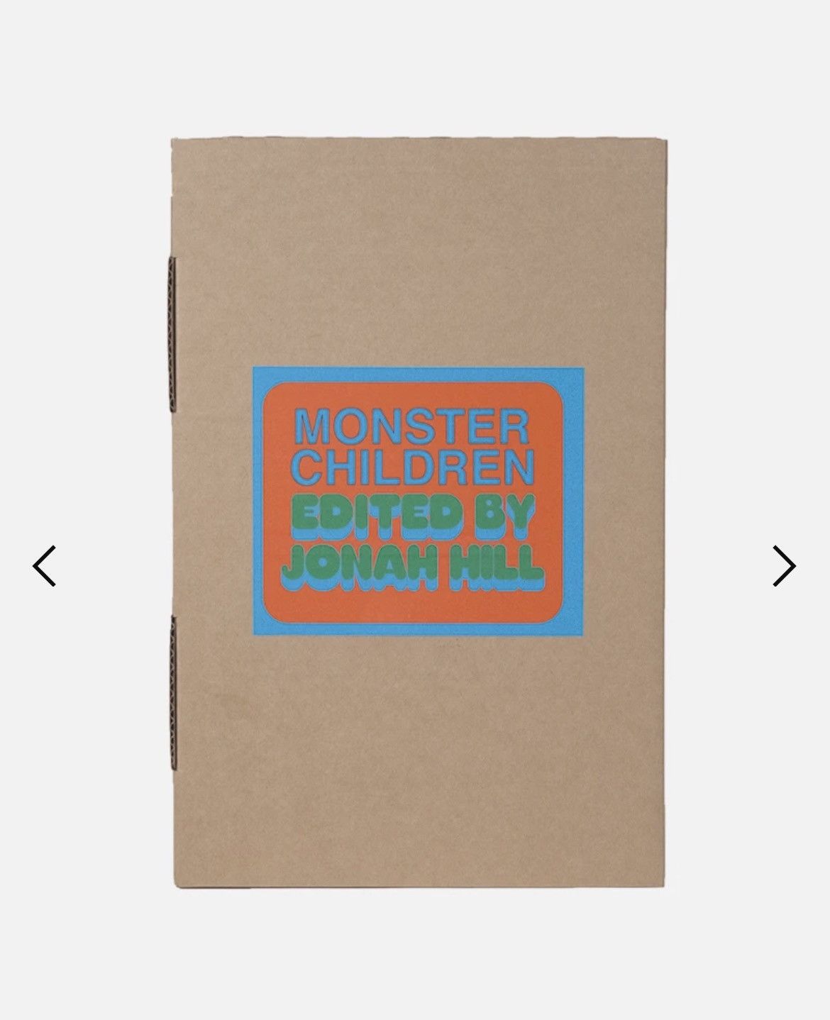 Comics Monster Children x Jonah Hill Guest Editor Box Set Pink Cap ...