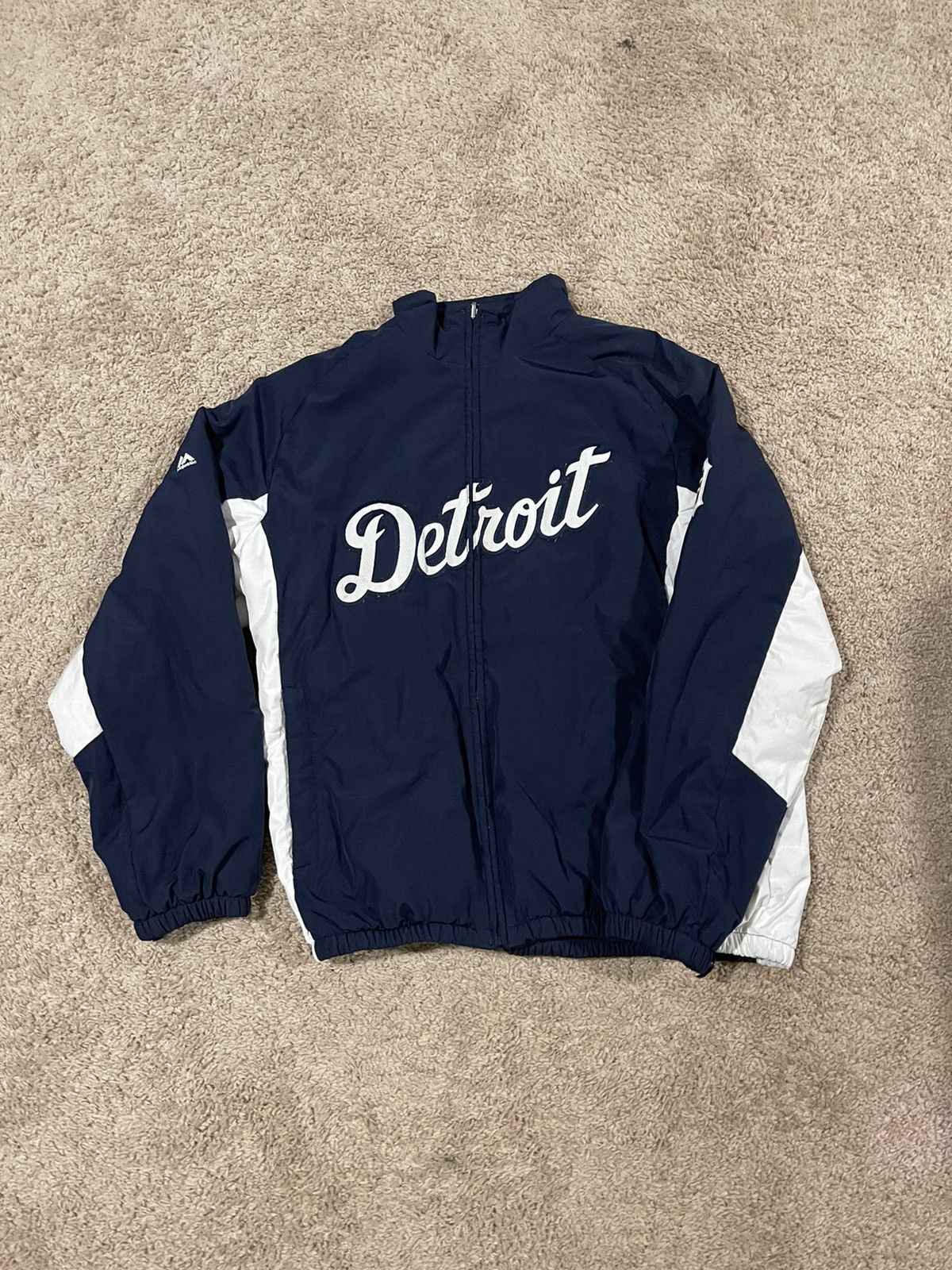 Vintage Detroit nylon bomber | Grailed