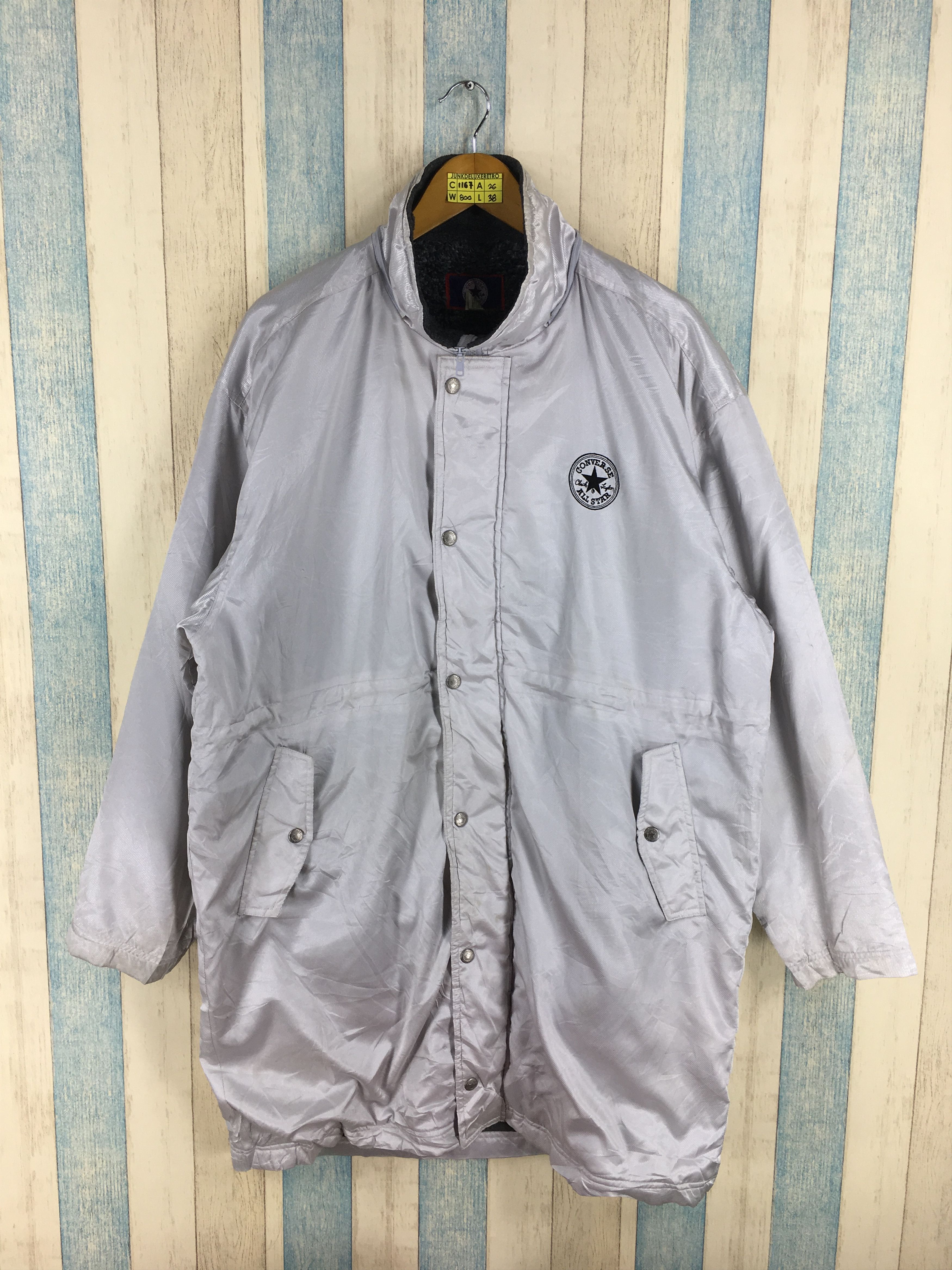Converse × Streetwear Converse Parka Jacket Large | Grailed