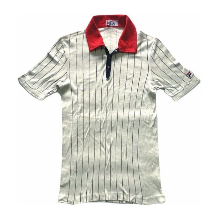 Fila OG 70s-80s FILA Bjorn Borg Polo Shirt (Made in Italy) | Grailed