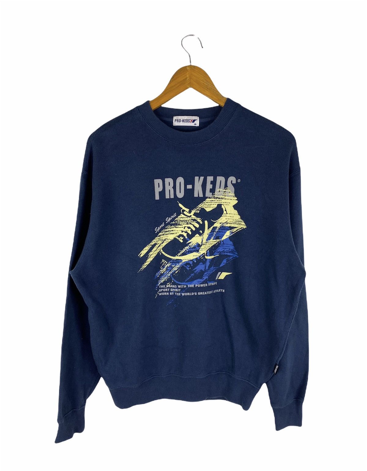 Pro Keds × Vintage VINTAGE PRO-KEDS BIG LOGOS SWEATSHIRT | Grailed