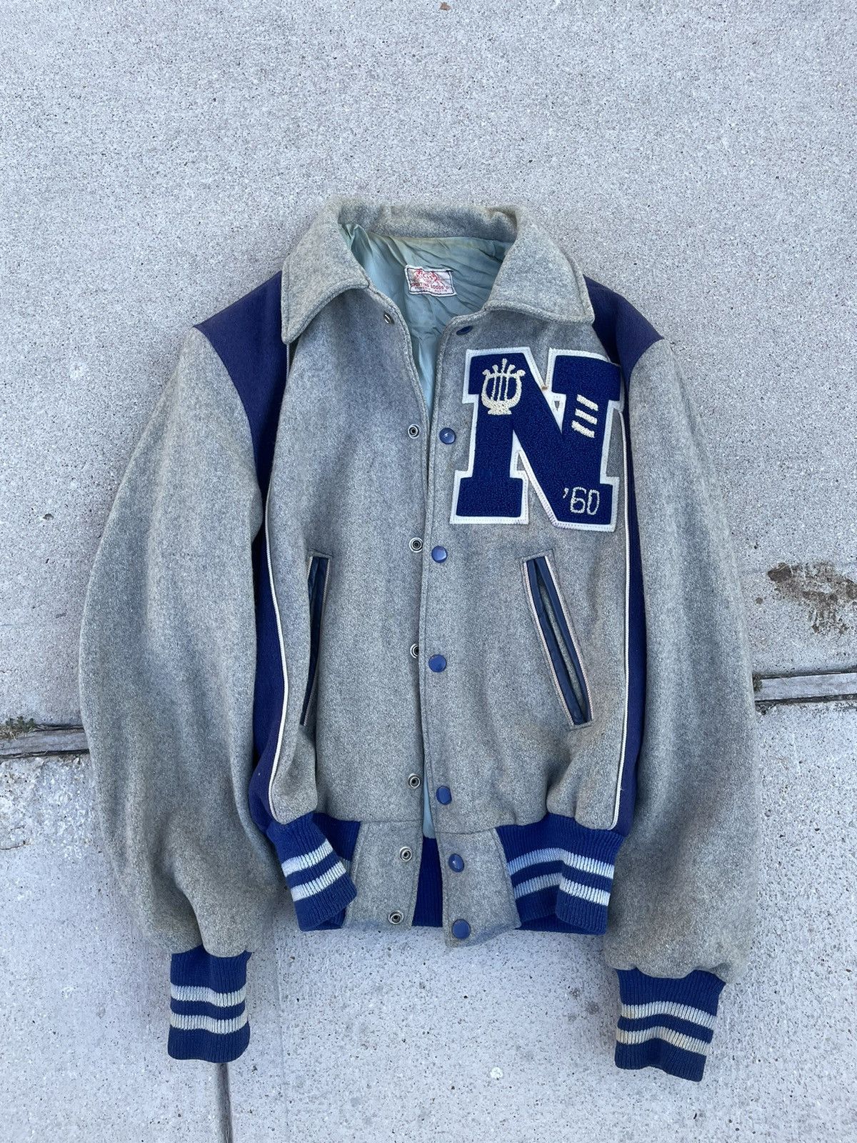 Vintage 60s Letterman Jacket | Grailed