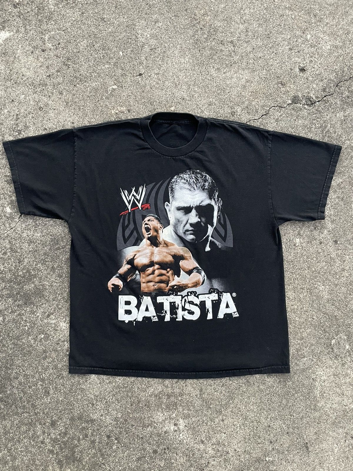 Streetwear × Vintage × WWE Vintage Batista graphic tee | Grailed