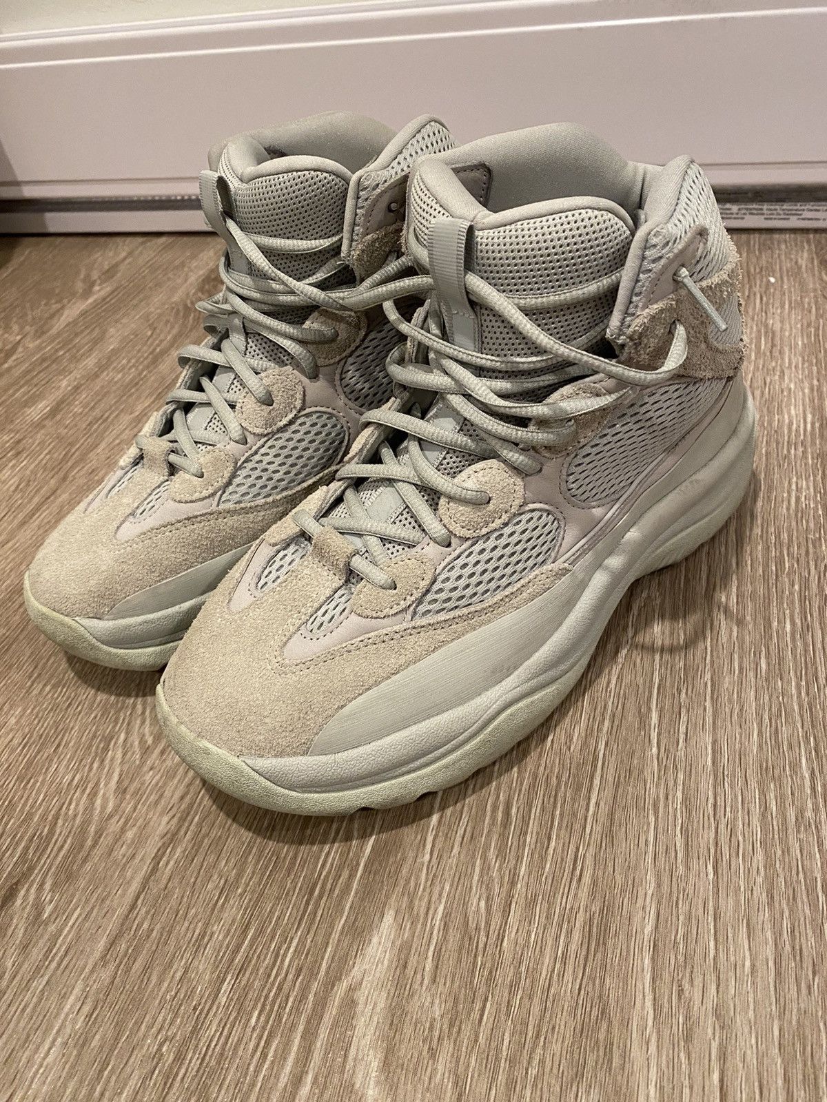 Adidas Yeezy Desert Boot Salt | Grailed